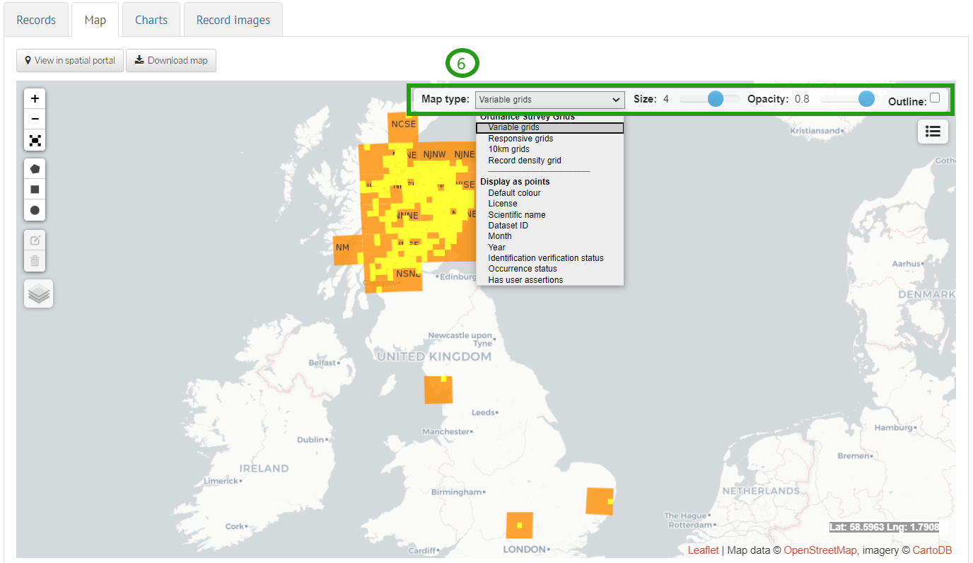 Interactive map-VARIOUS OPTIONS - NBN Documentation