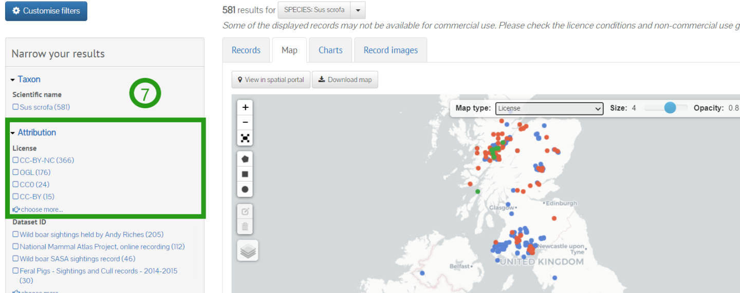 NBN Atlas - Licenses - NBN Documentation