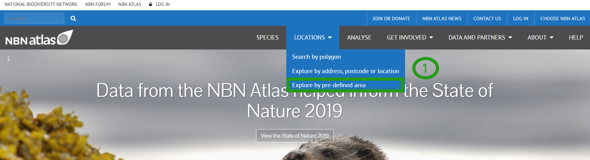 Searching by location - NBN Documentation